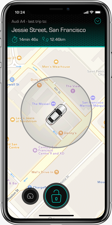 How to Use CarLock Security (lock button) For Security Alerts in ...